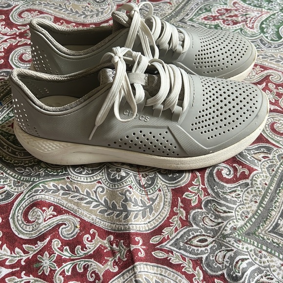 CROCS | Shoes | Mens Croc Lite Ride Pacer Lace Up Oxford Shoes | Poshmark